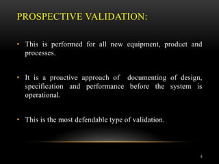 Introduction and scope of validation | PPTX