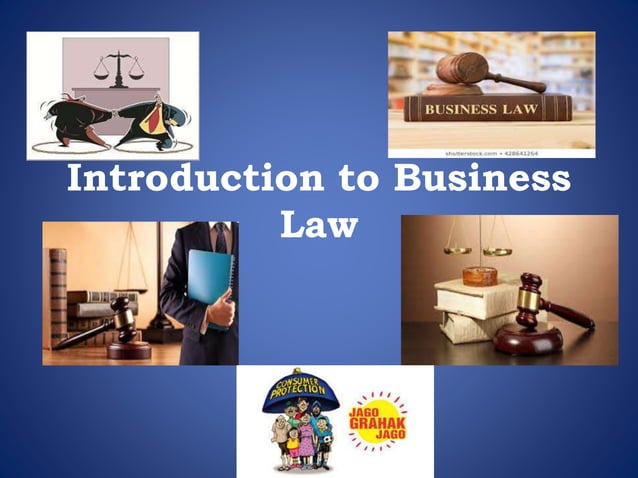 Introduction and sources of business law | PPT