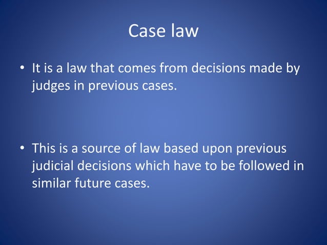 Introduction and sources of business law | PPT