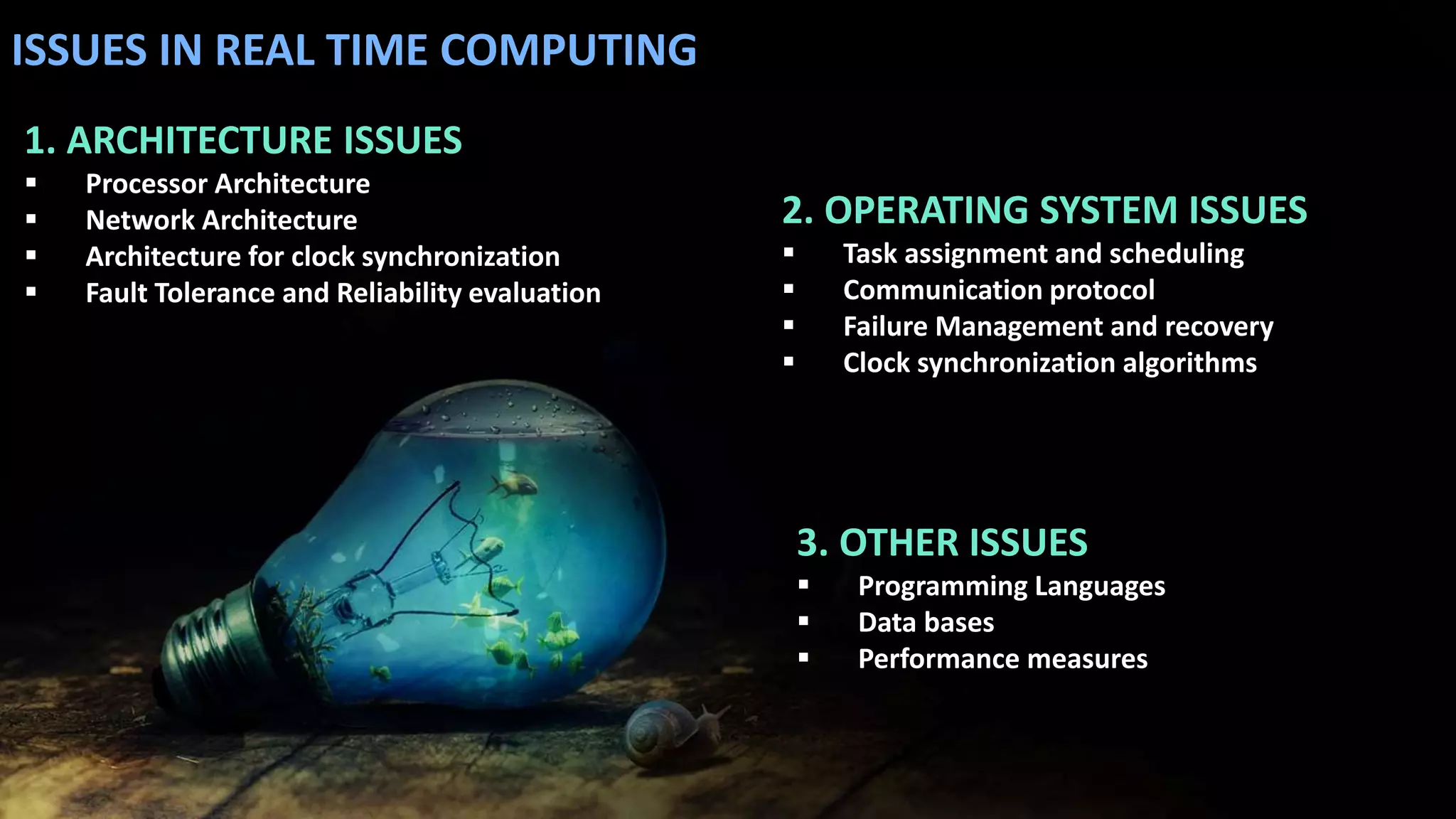 Introduction and structure of a real time system | PPTX