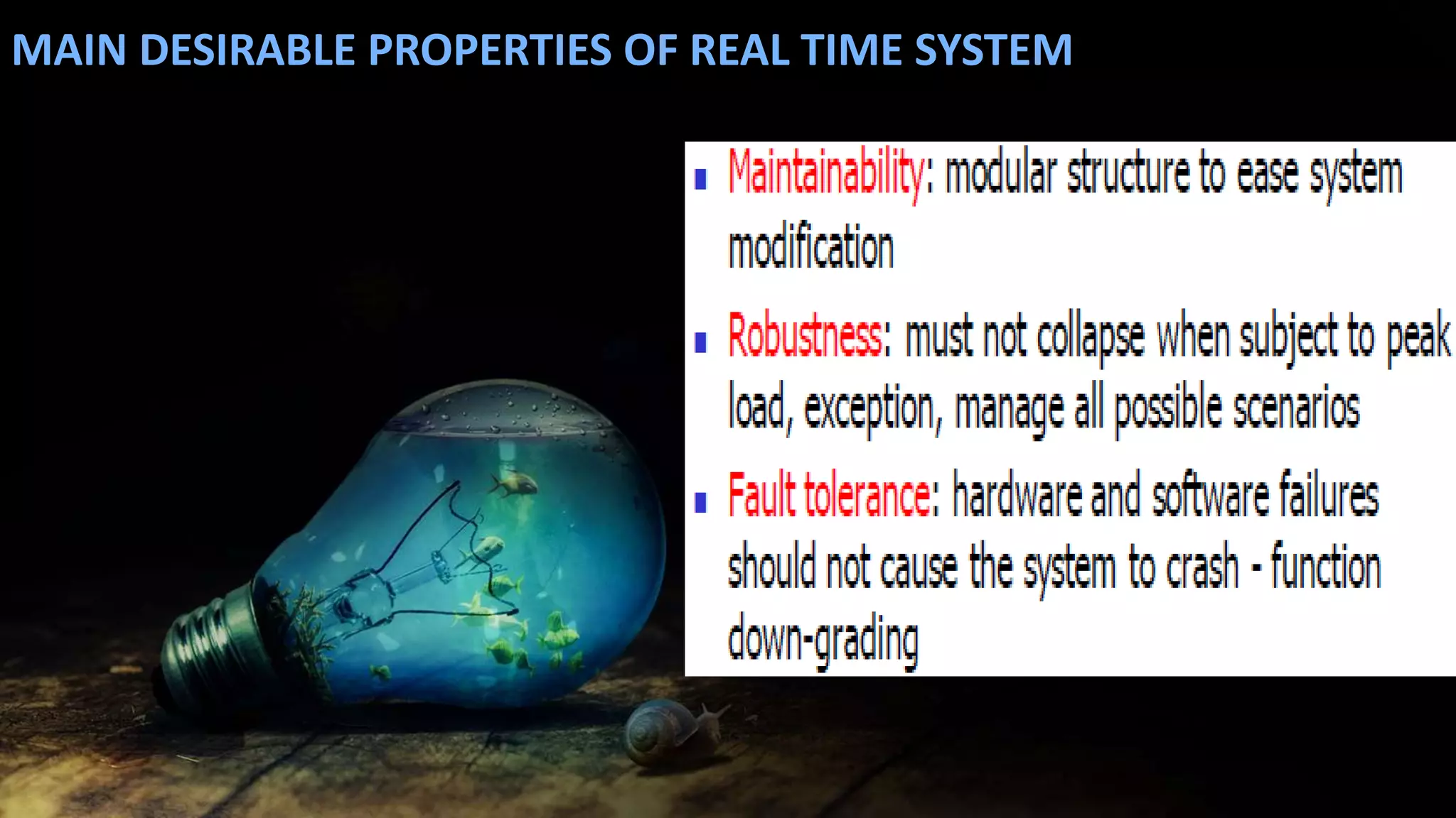 Introduction and structure of a real time system | PPTX