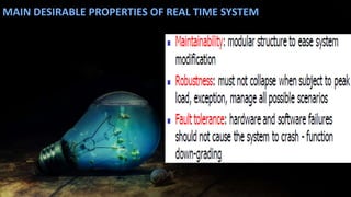 Introduction and structure of a real time system | PPTX