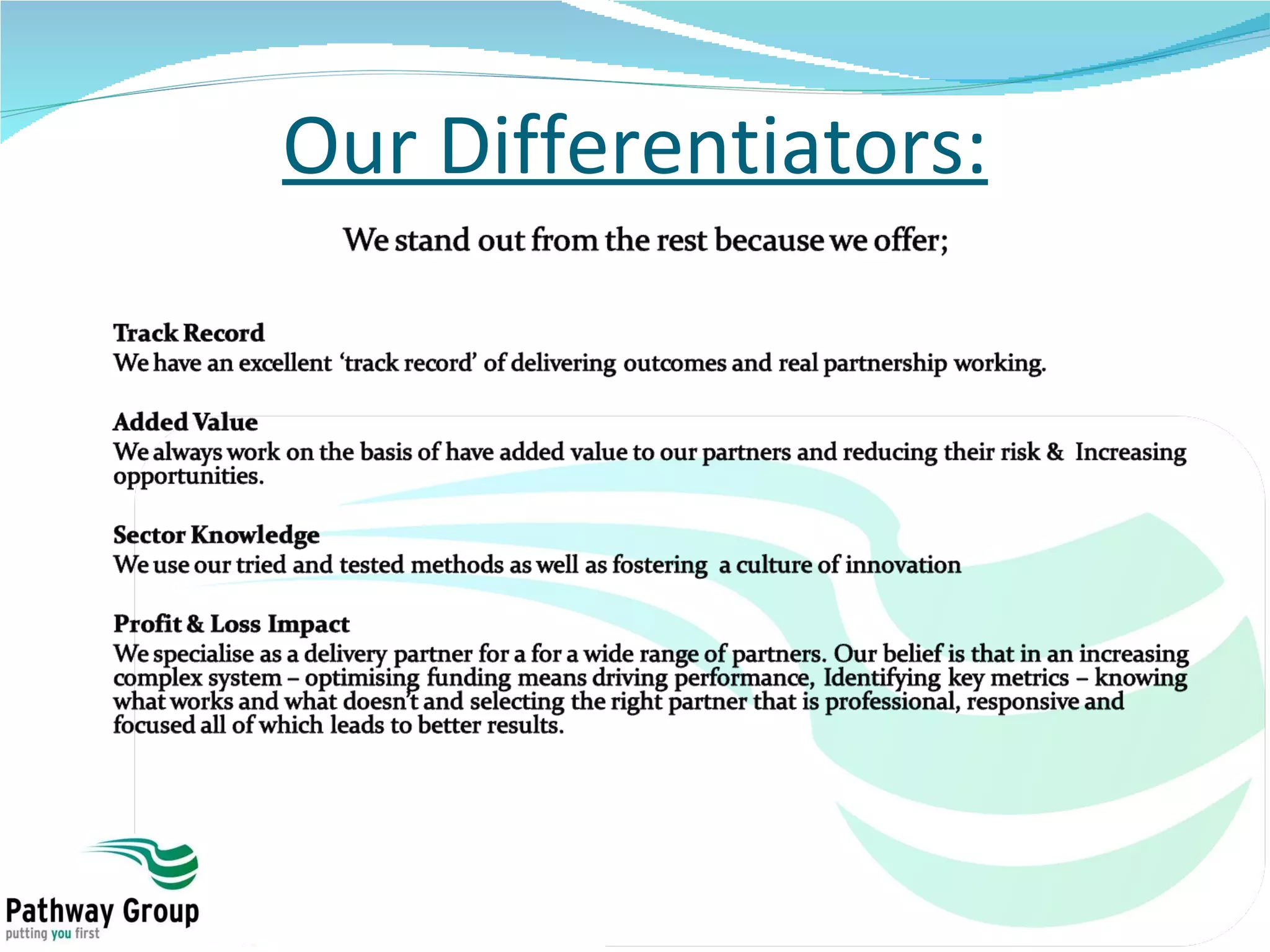 Introductionand Welcome to Pathway Group | PPT