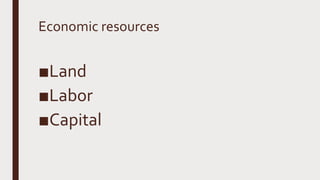 Introduction applied economics | PPTX