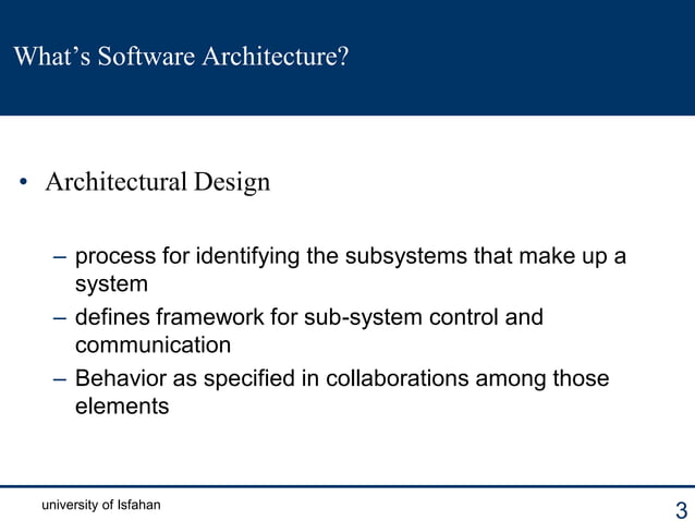 An Introduction to Software Architecture | PDF