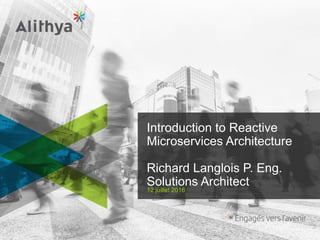 Introduction to Reactive Microservices Architecture. | PPT