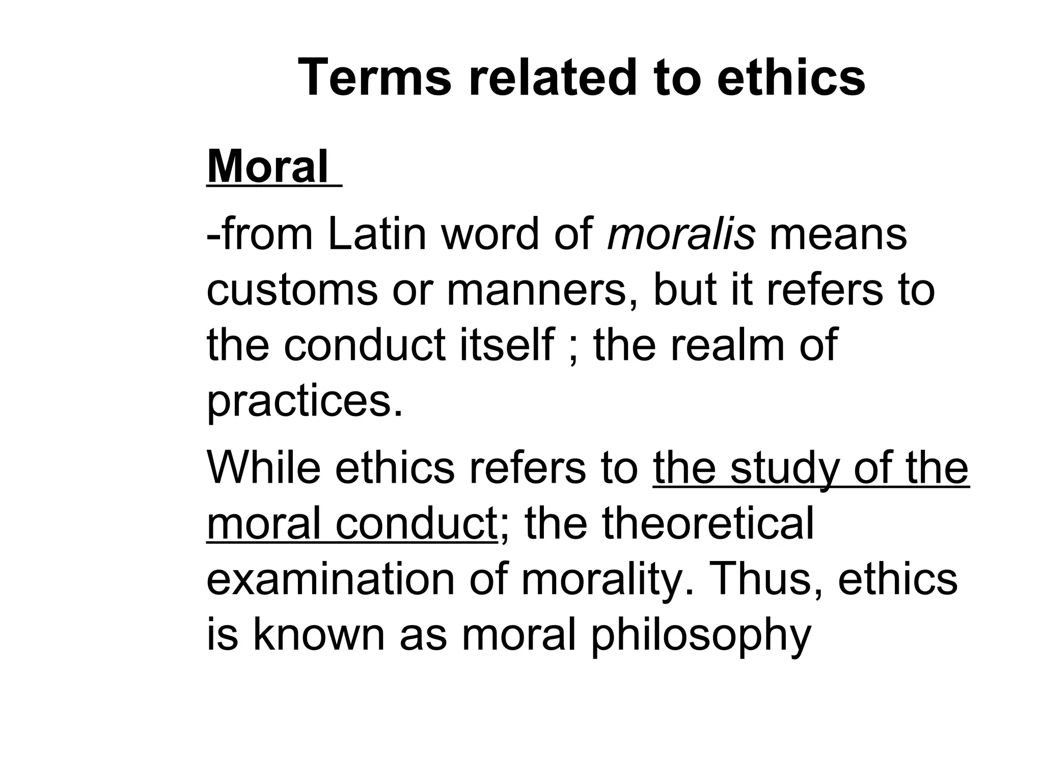 Islamic Ethics : An Introduction | PPT