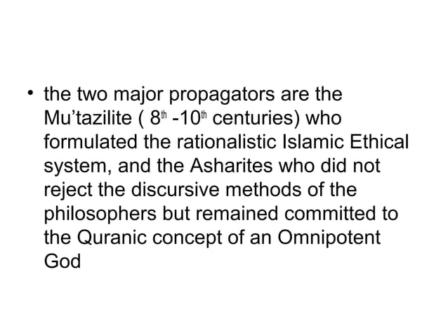 Islamic Ethics : An Introduction | PPT | Spirituality | Religion ...