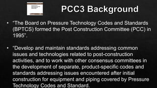 Introduction asme pcc3 inspection planning using risk based methods | PPT