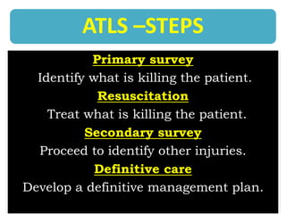 Introduction ATLS | PPT