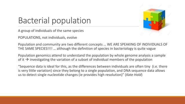 Toolbox For Bacterial Population Analysis Using Ngs Pptx Biotech