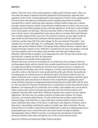 Introduction to Bionics Vineesh | PDF