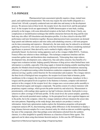 Introduction to Bionics Vineesh | PDF