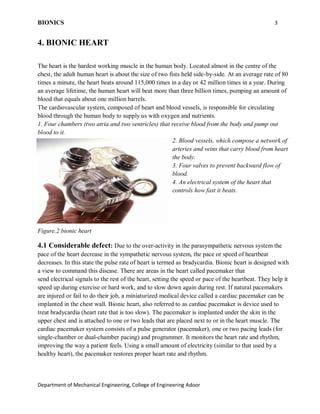 Introduction to Bionics Vineesh | PDF