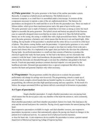 Introduction to Bionics Vineesh | PDF