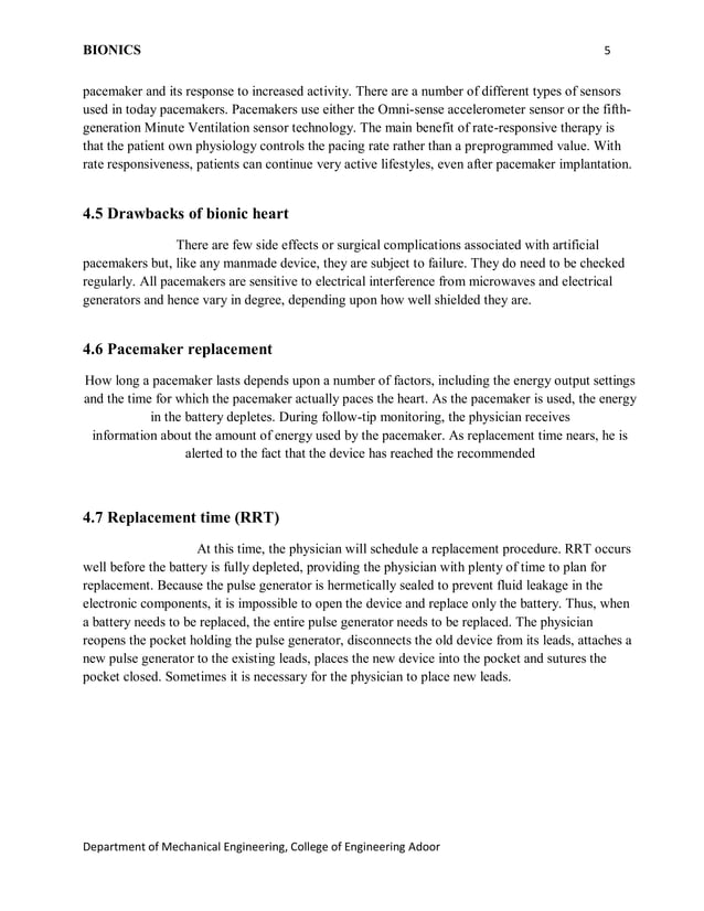 Introduction to Bionics Vineesh | PDF