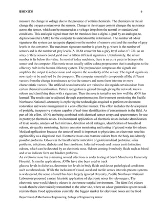 Introduction to Bionics Vineesh | PDF