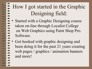 Introduction brief of graphic designer | PPT