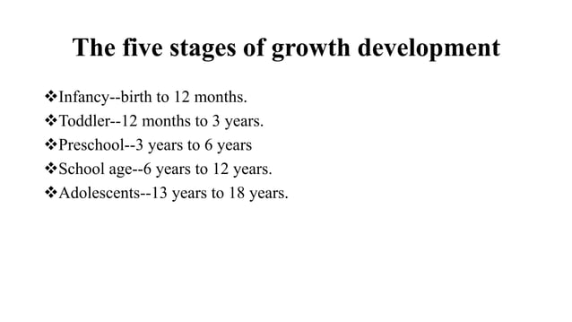 introduction child growth and development.pptx | Parenting Babies and ...