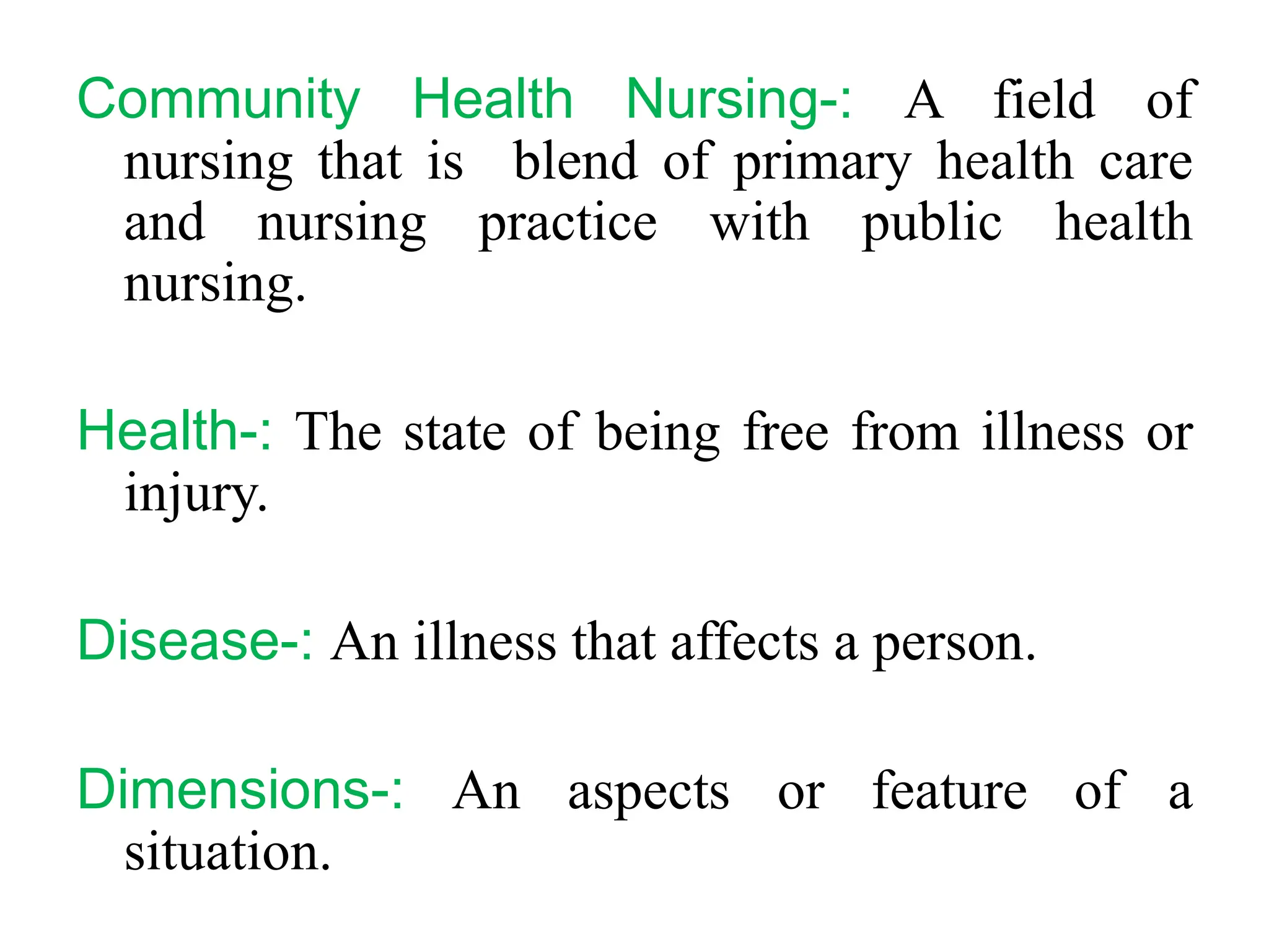 INTRODUCTION CHN ppt its for GNM 1st yea | PPTX