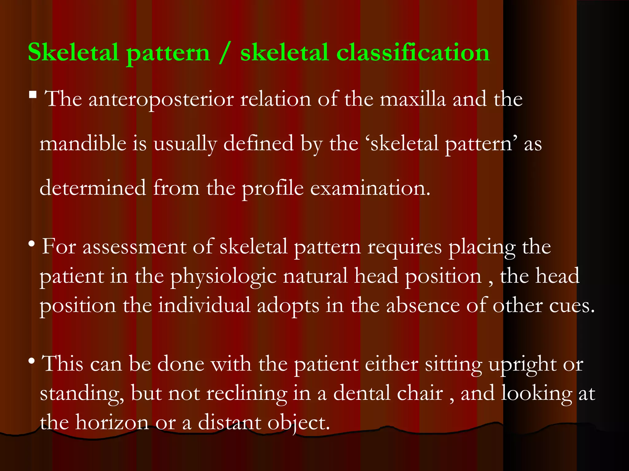 CLASSIFICATION OF NORMAL OCCLUSION AND MALOCCLUSION. | PPT