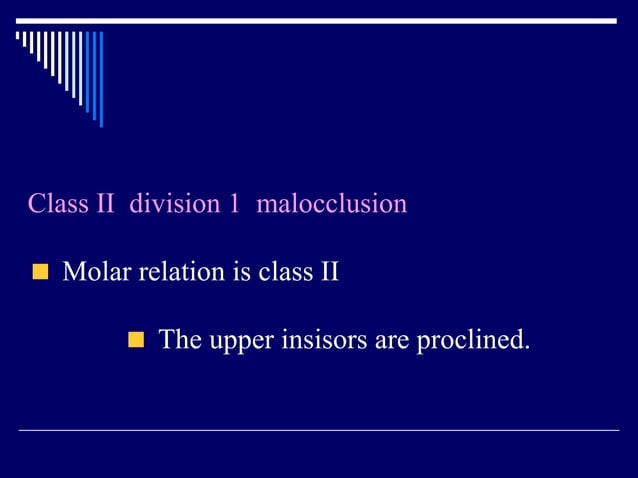 CLASSIFICATION OF NORMAL OCCLUSION AND MALOCCLUSION. | PPT | Dental ...
