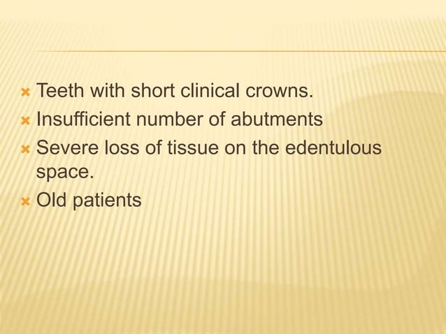 Introduction & classification of removable partial denture | PPTX