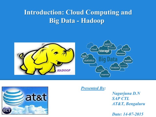 Introduction to Cloud computing and Big Data-Hadoop | PPTX | Cloud Computing | Internet