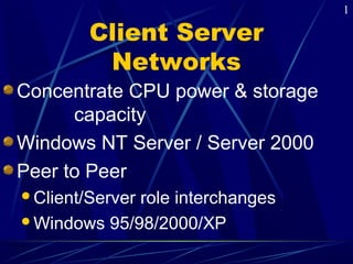 Introduction computer networking | PPT