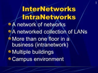 Introduction computer networking | PPT