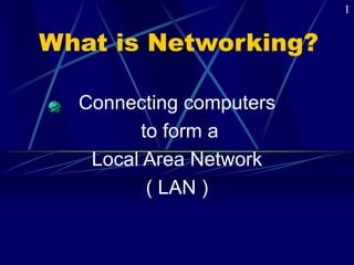 Introduction computer networking | PPT