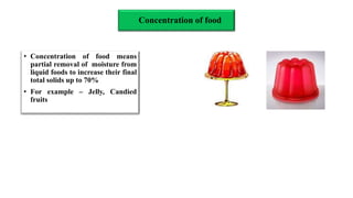 Concentration and Dehydration | PPTX