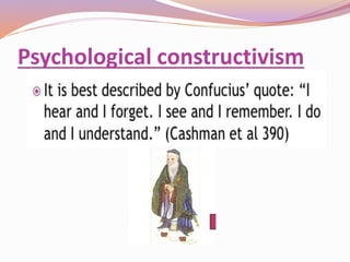 Introduction constructivist | PPTX