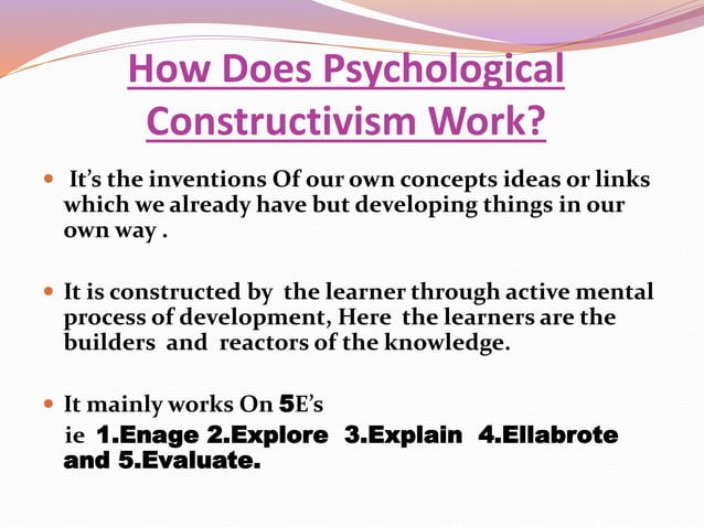 Introduction constructivist | PPTX | Educational Assessment | Education