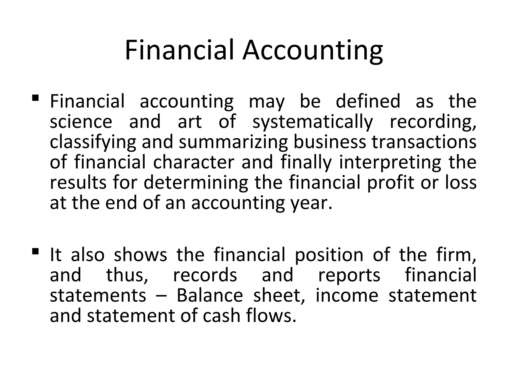 Introduction Cost Management Accounting | PPT