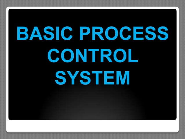 control system | PPTX
