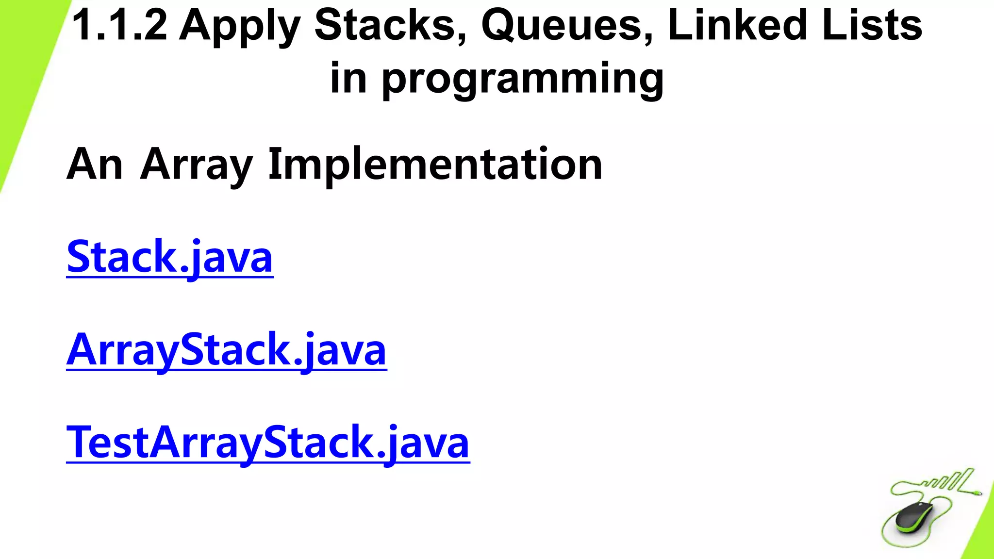 Introduction data structure | PPT