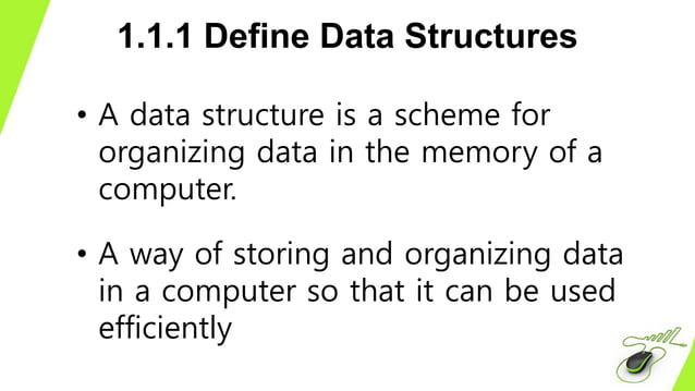 Introduction data structure | PPT