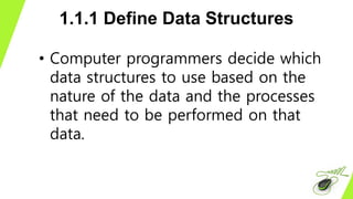 Introduction data structure | PPT