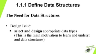 Introduction data structure | PPT