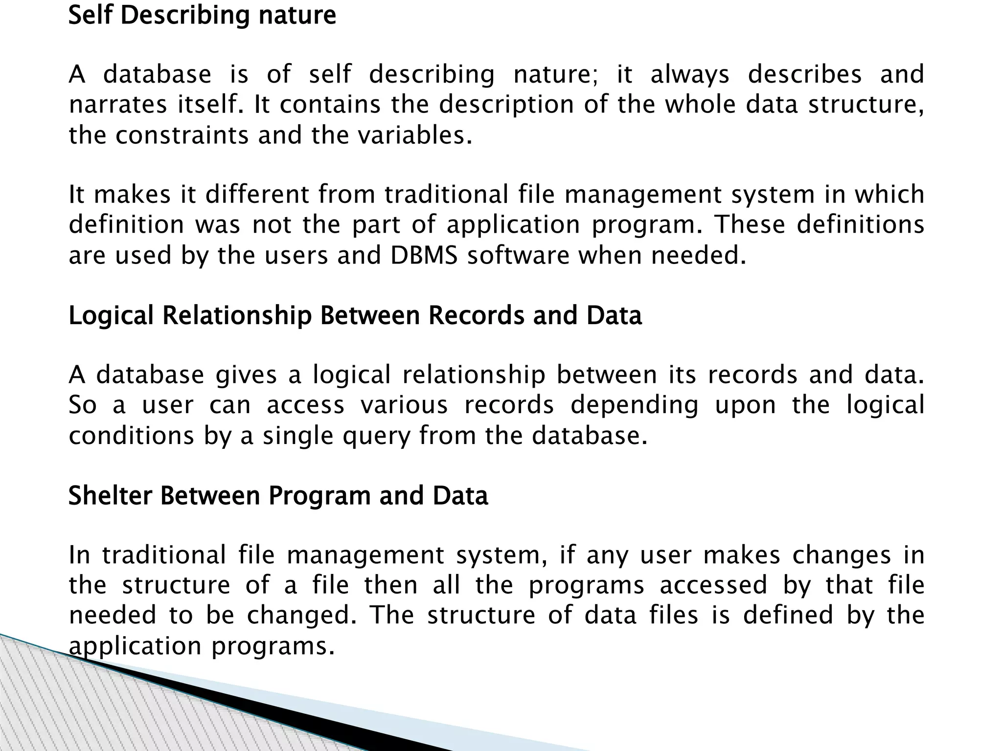 Introduction Dbmspptx Databases Computer Software And Applications
