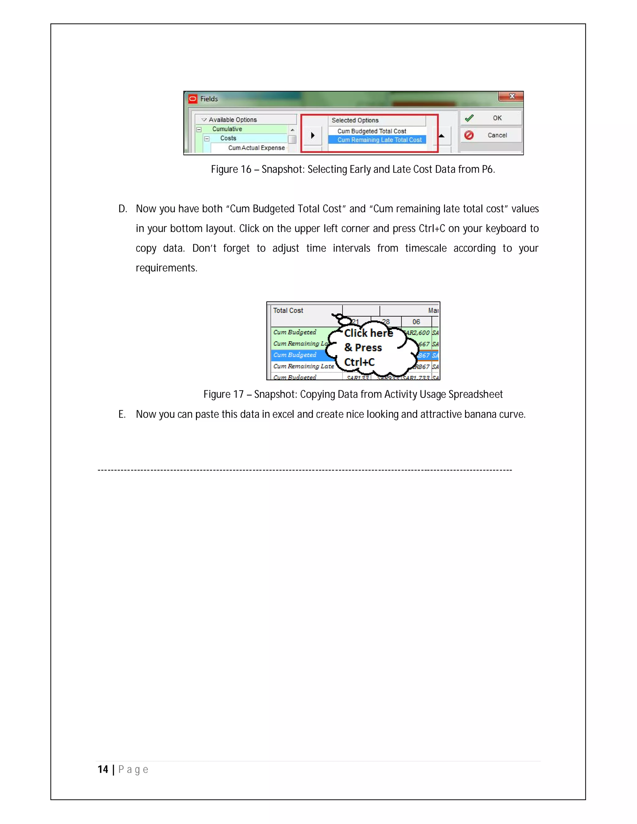 Introduction, development and analysis of banana curve in project ...