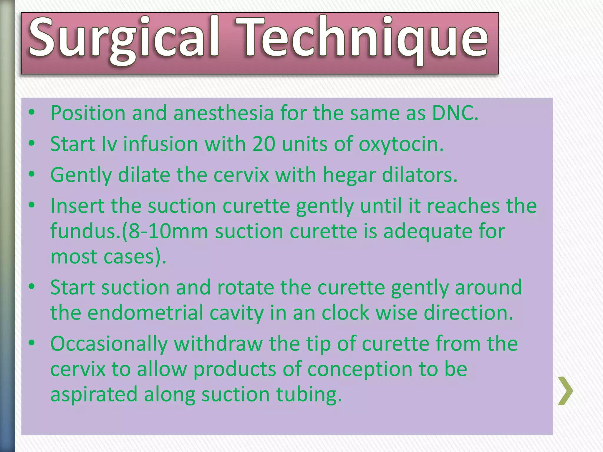 Introduction,dilataion and curretage&suction curetage | PPTX