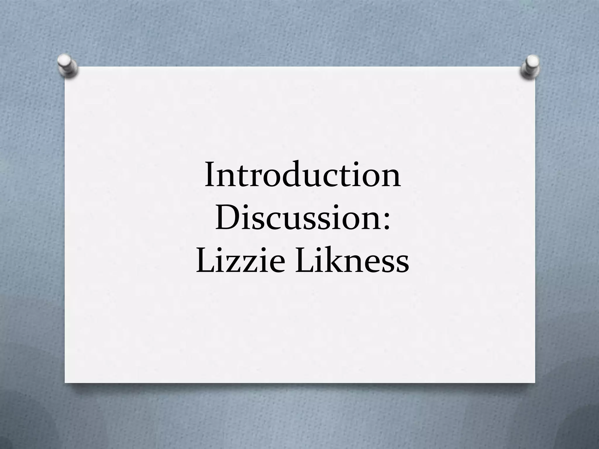 Introduction discussion | PPTX