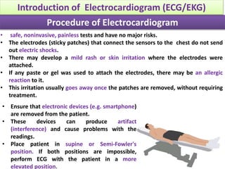 Fundamentals of ECG -Introduction | PPSX