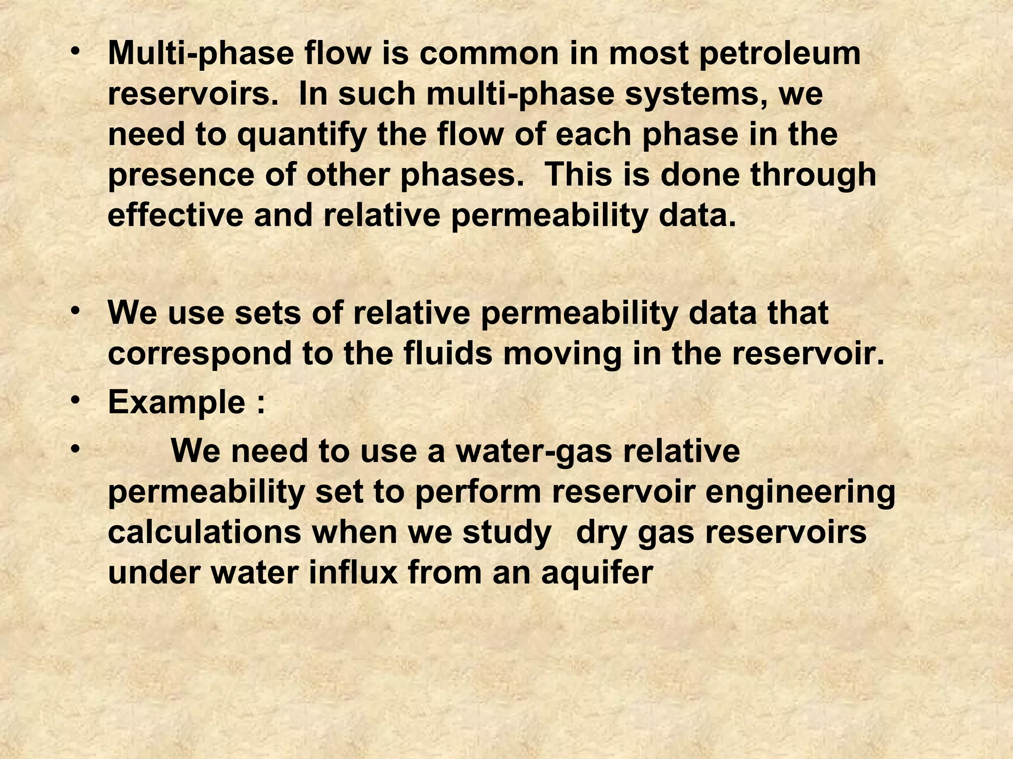Introduction Effective Permeability & Relative Permeability | PPT
