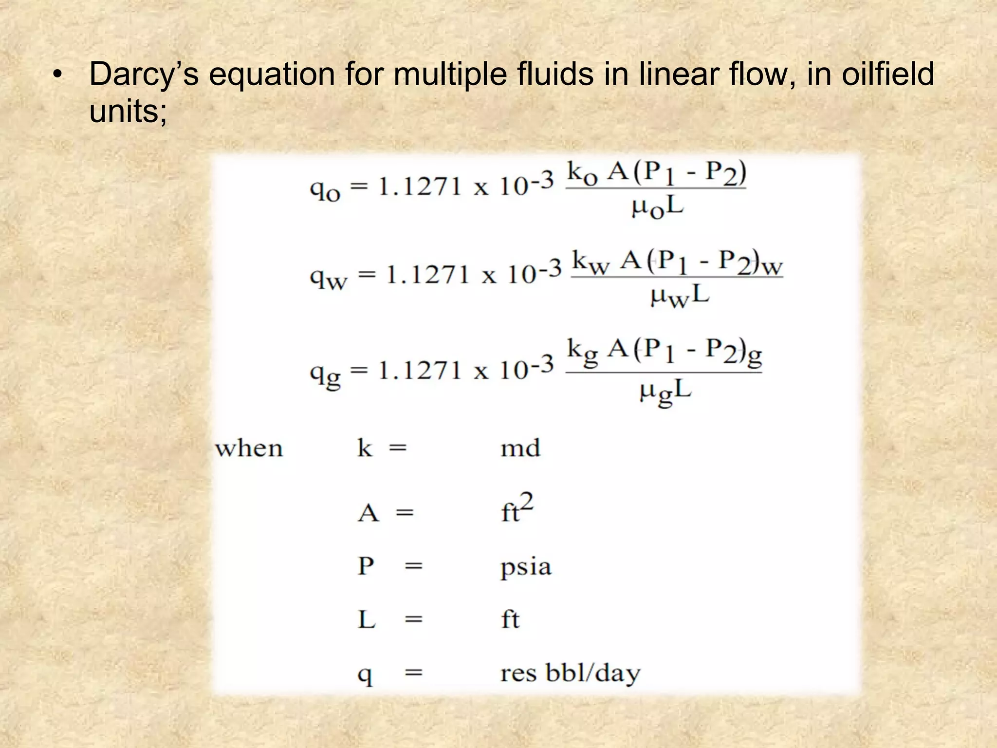 Introduction Effective Permeability & Relative Permeability | PPT