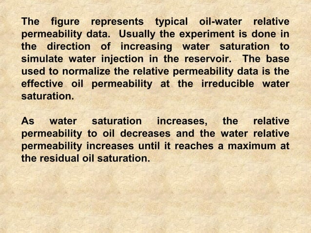 Introduction Effective Permeability & Relative Permeability | PPT ...