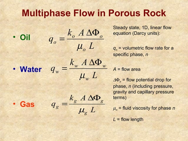 Introduction Effective Permeability & Relative Permeability | PPT ...