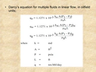 Introduction Effective Permeability & Relative Permeability | PPT